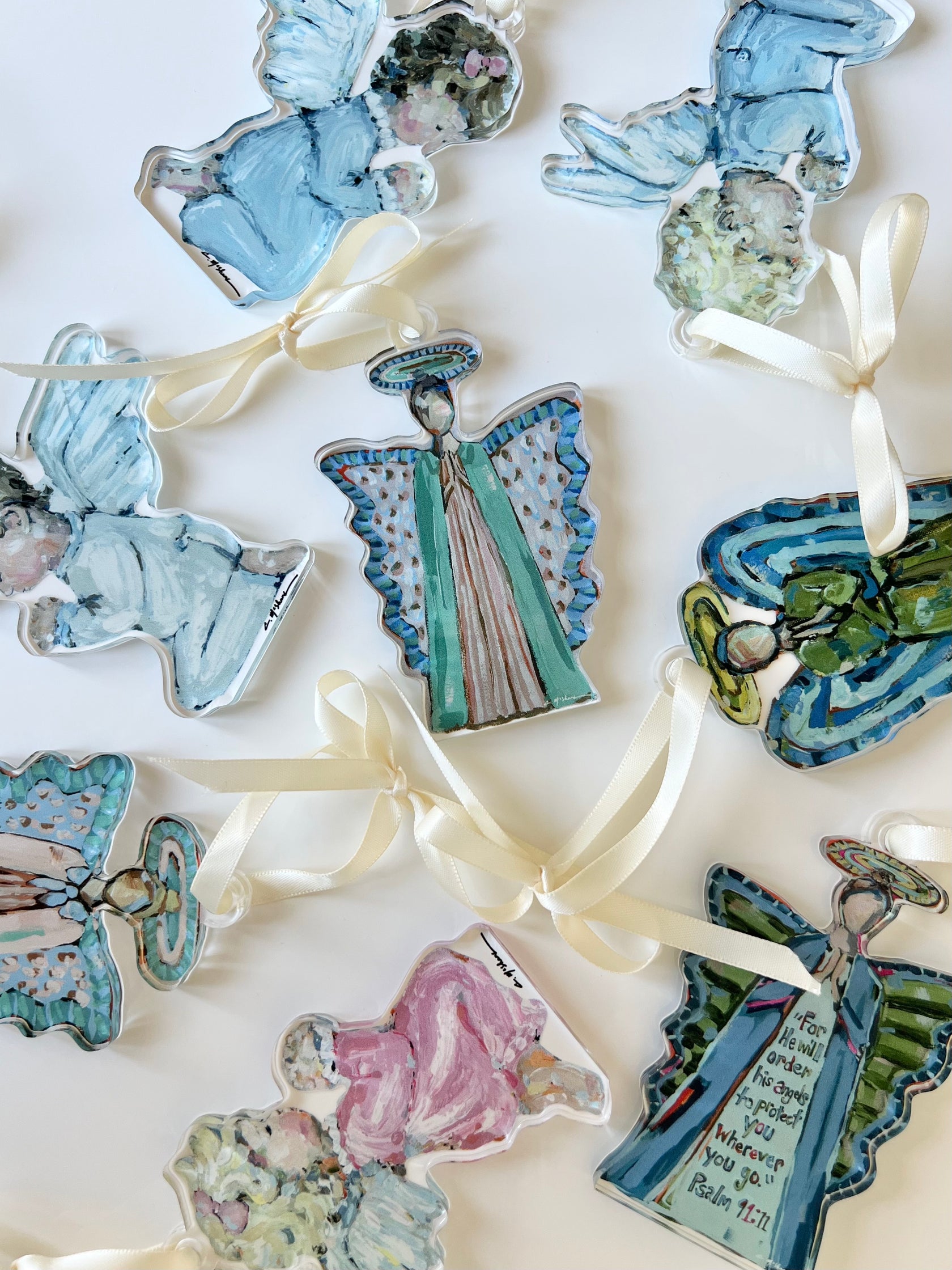 To Protect Angel (Ornament) – Chelsea McShane Art