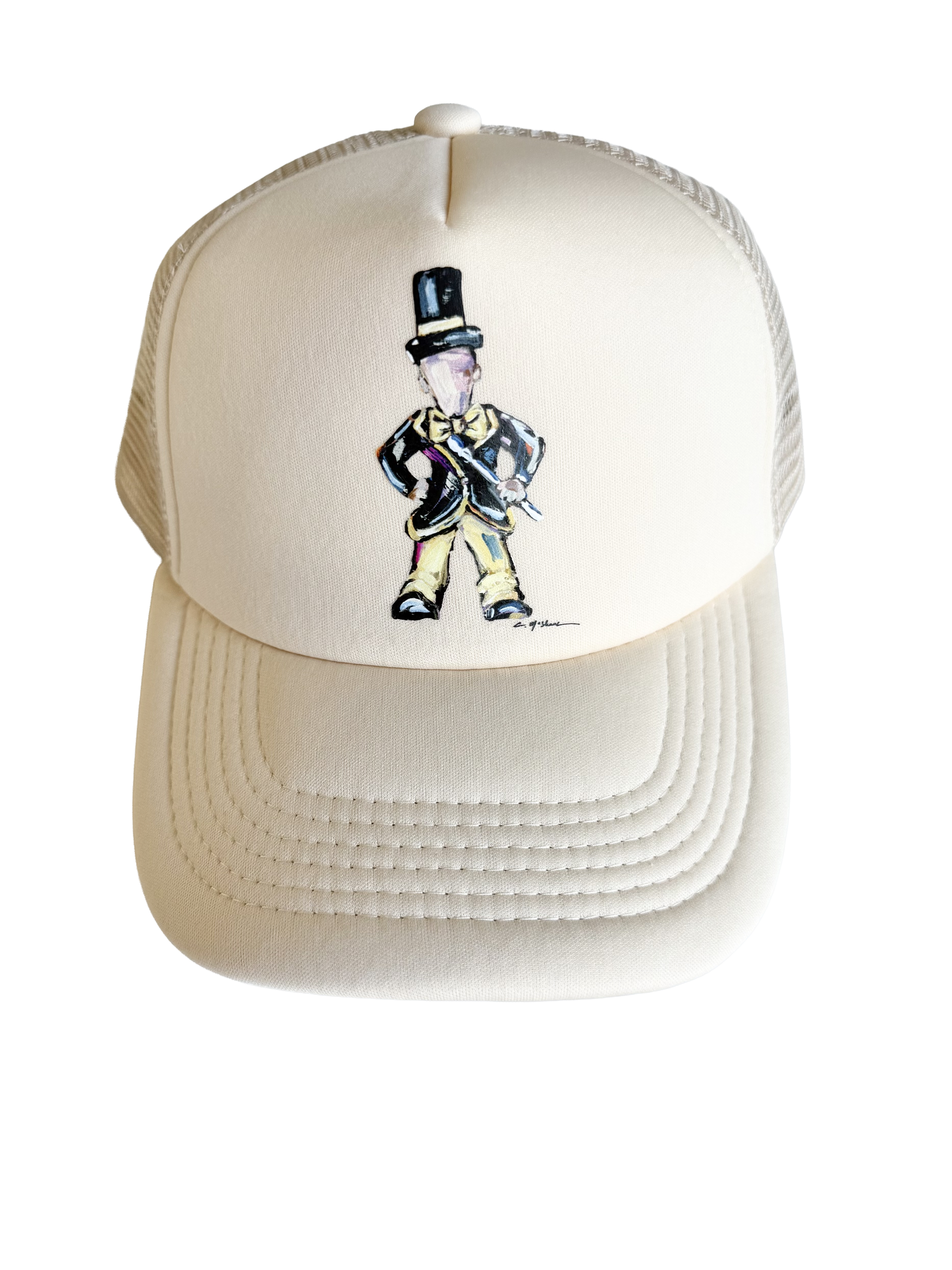 "Deacon" Trucker Hat – Chelsea McShane Art