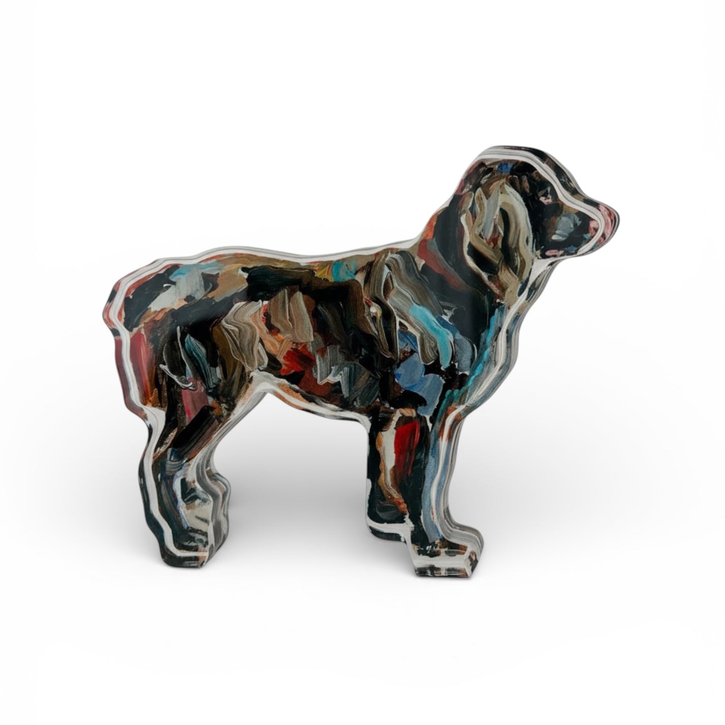 "Boykin" acrylic – Chelsea McShane Art