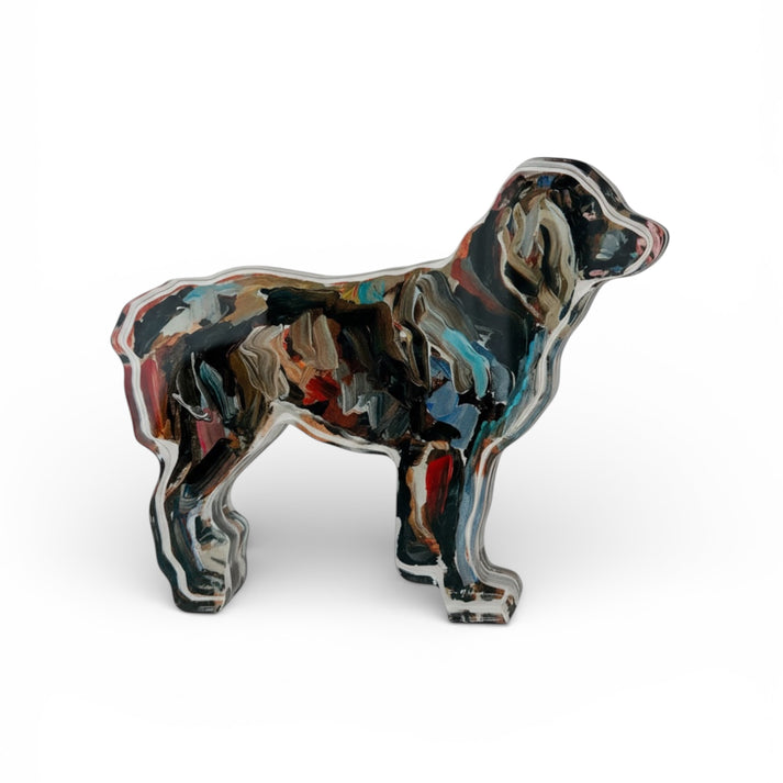 "Boykin" acrylic – Chelsea McShane Art