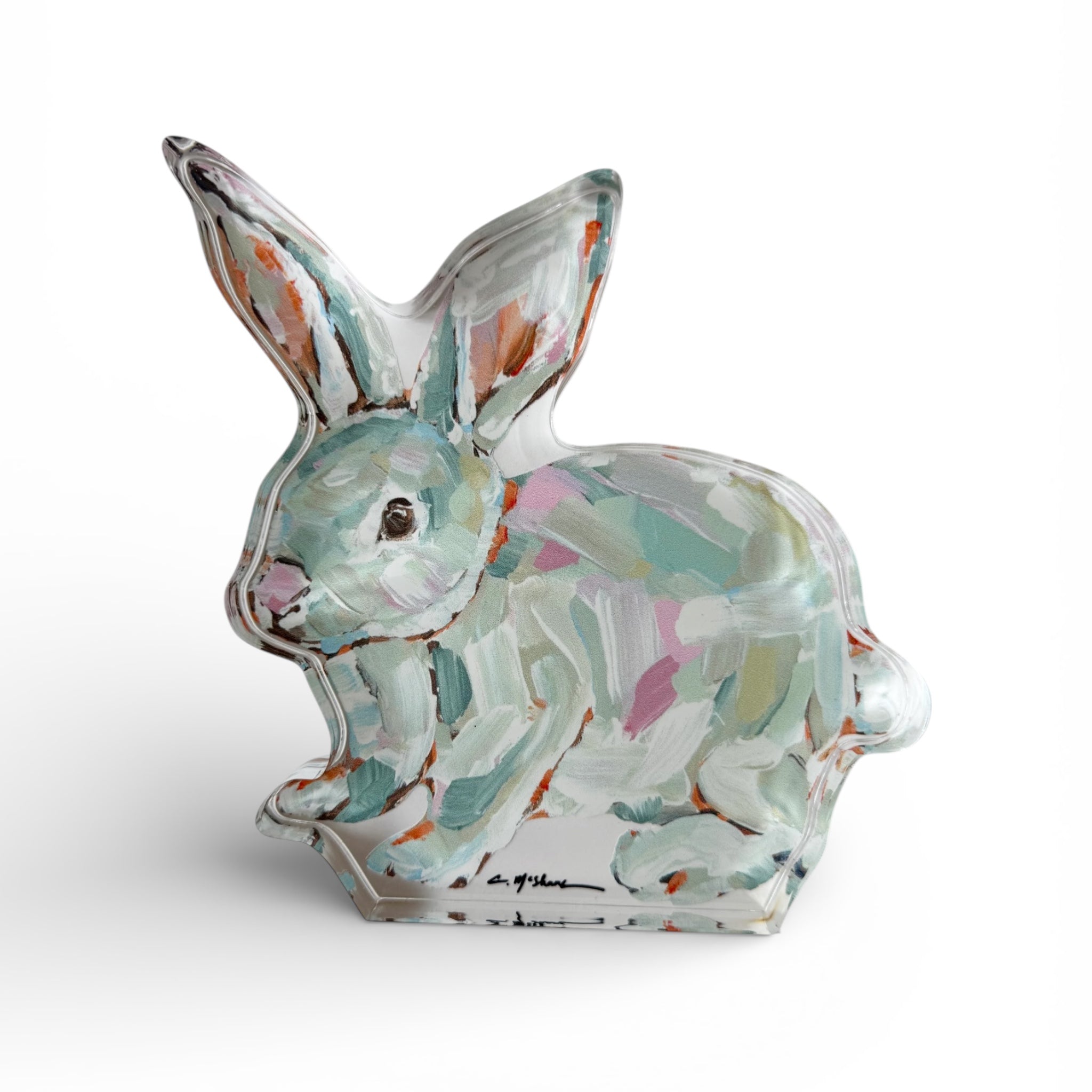 "Bunny Hunny" acrylic – Chelsea McShane Art