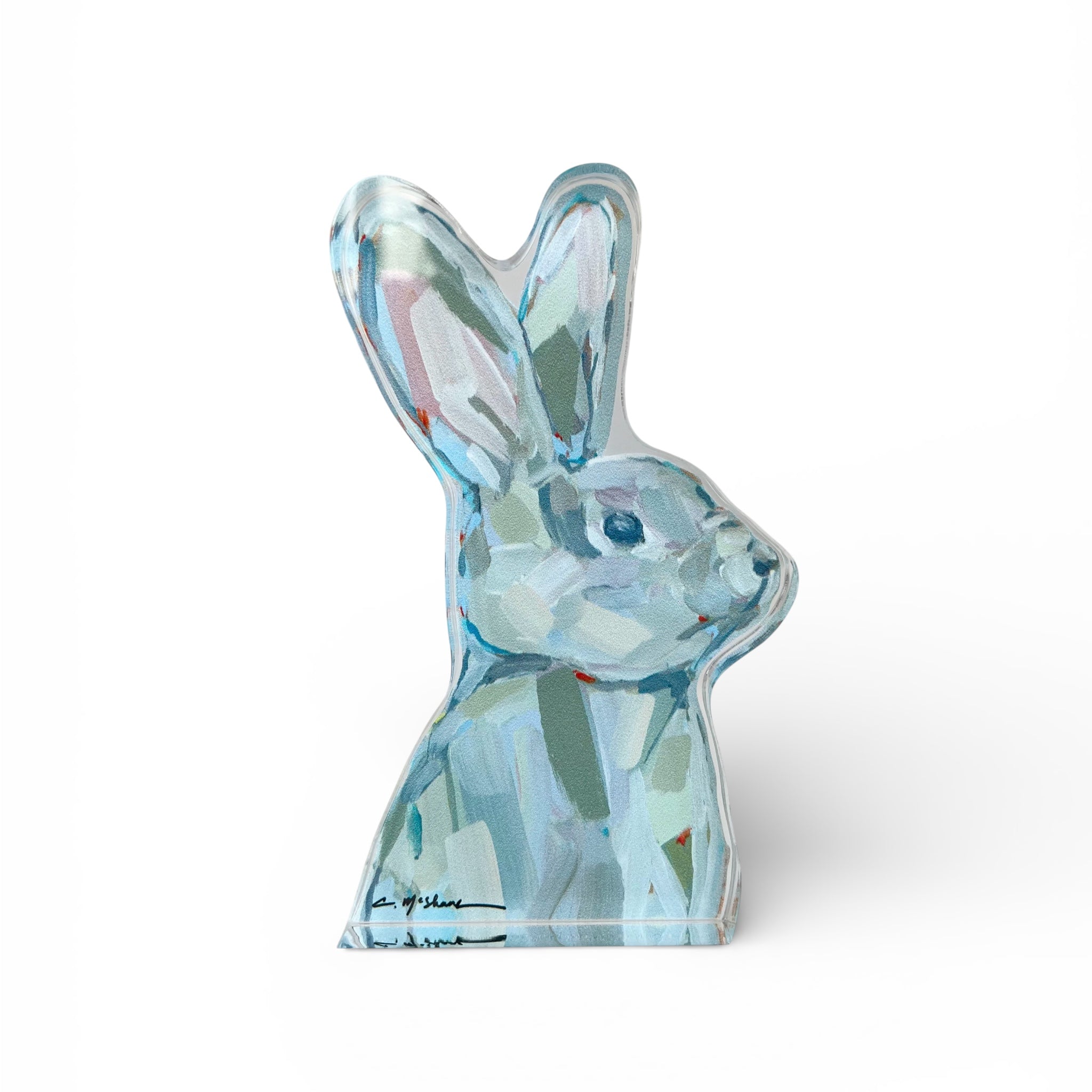 "Bunny Love" acrylic – Chelsea McShane Art
