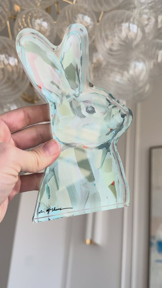 "Bunny Love" acrylic – Chelsea McShane Art
